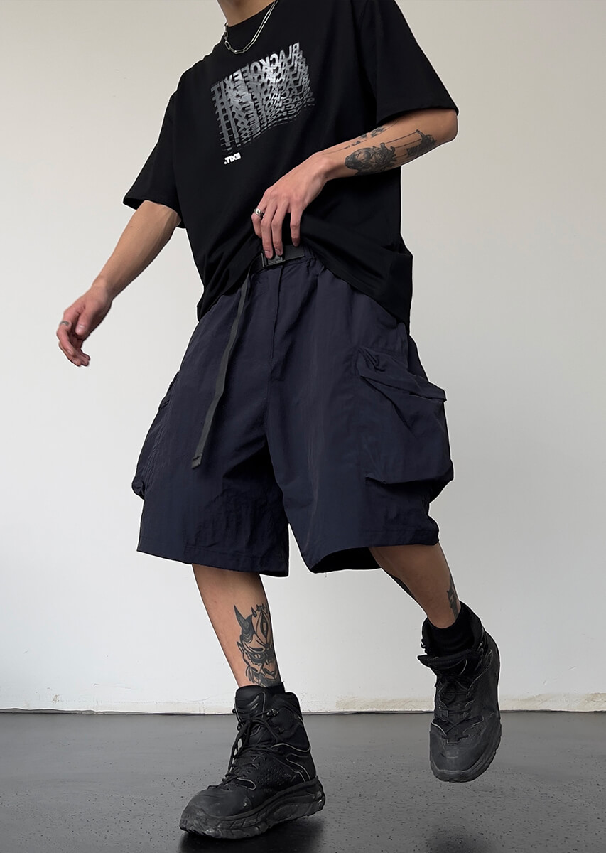 Шорты "MEBXX Wide Leg Cargo Shorts" - DL Studio