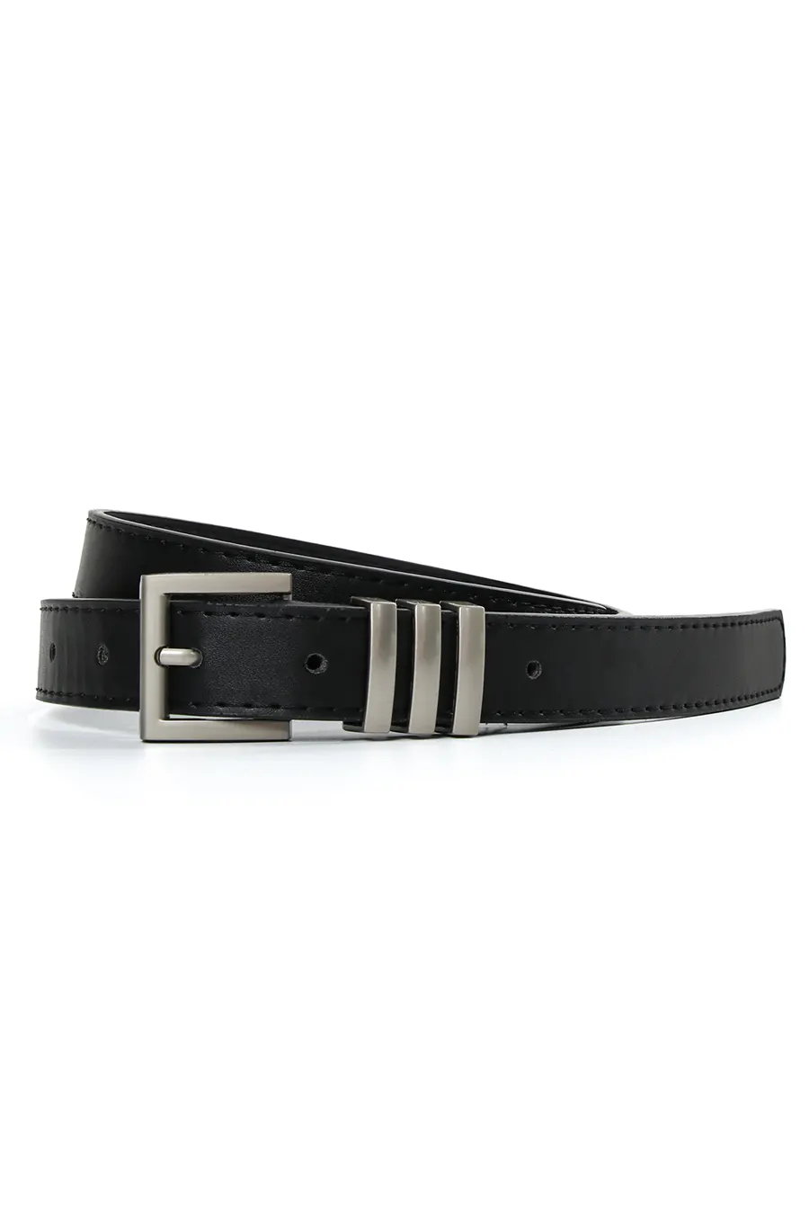 Ремень "Cui Layout Studio Triple Buckle PU Belt" - DL Studio