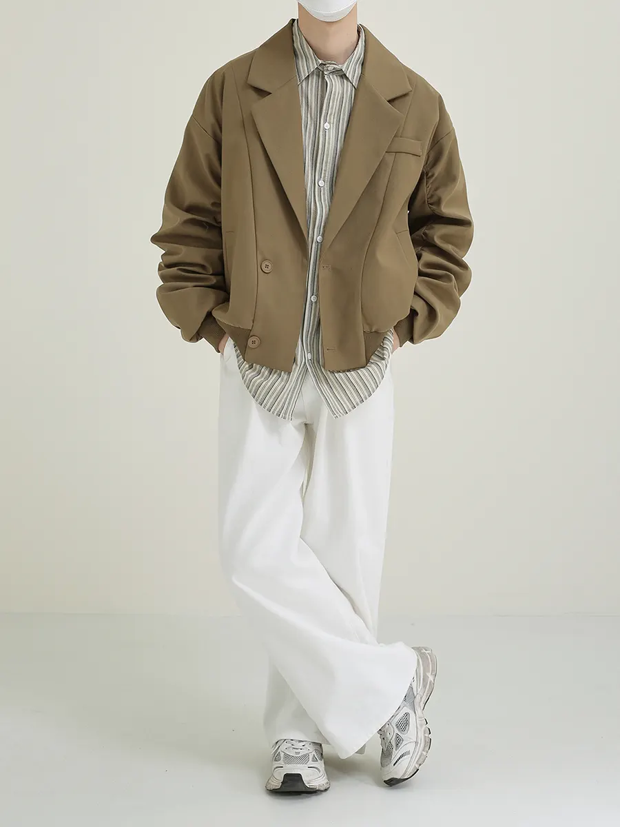 Куртка "DAZO Studio Lapel Elastic Cuff Jacket" - DL Studio