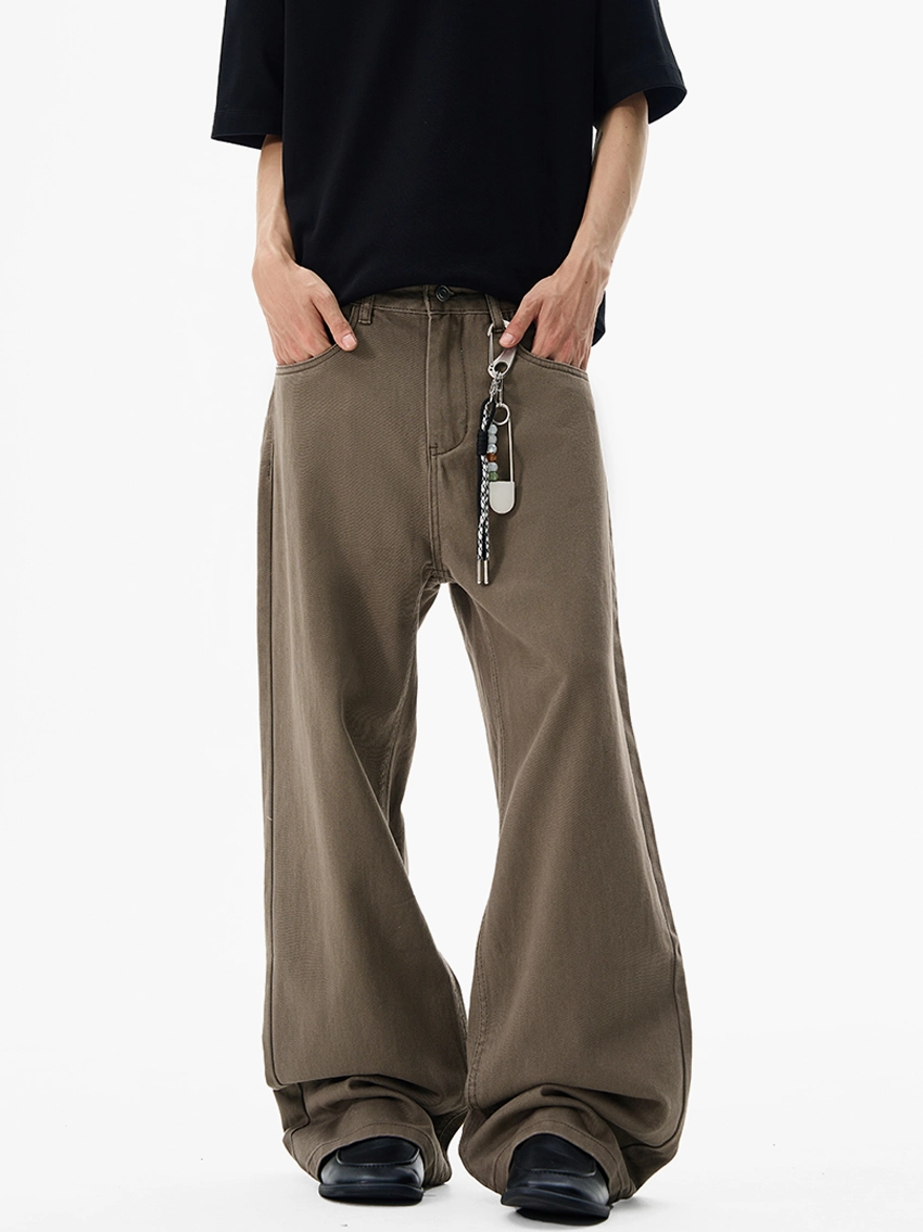 Джинсы "NOFUNNULL Clean Fit Straight Leg Jeans" - DL Studio