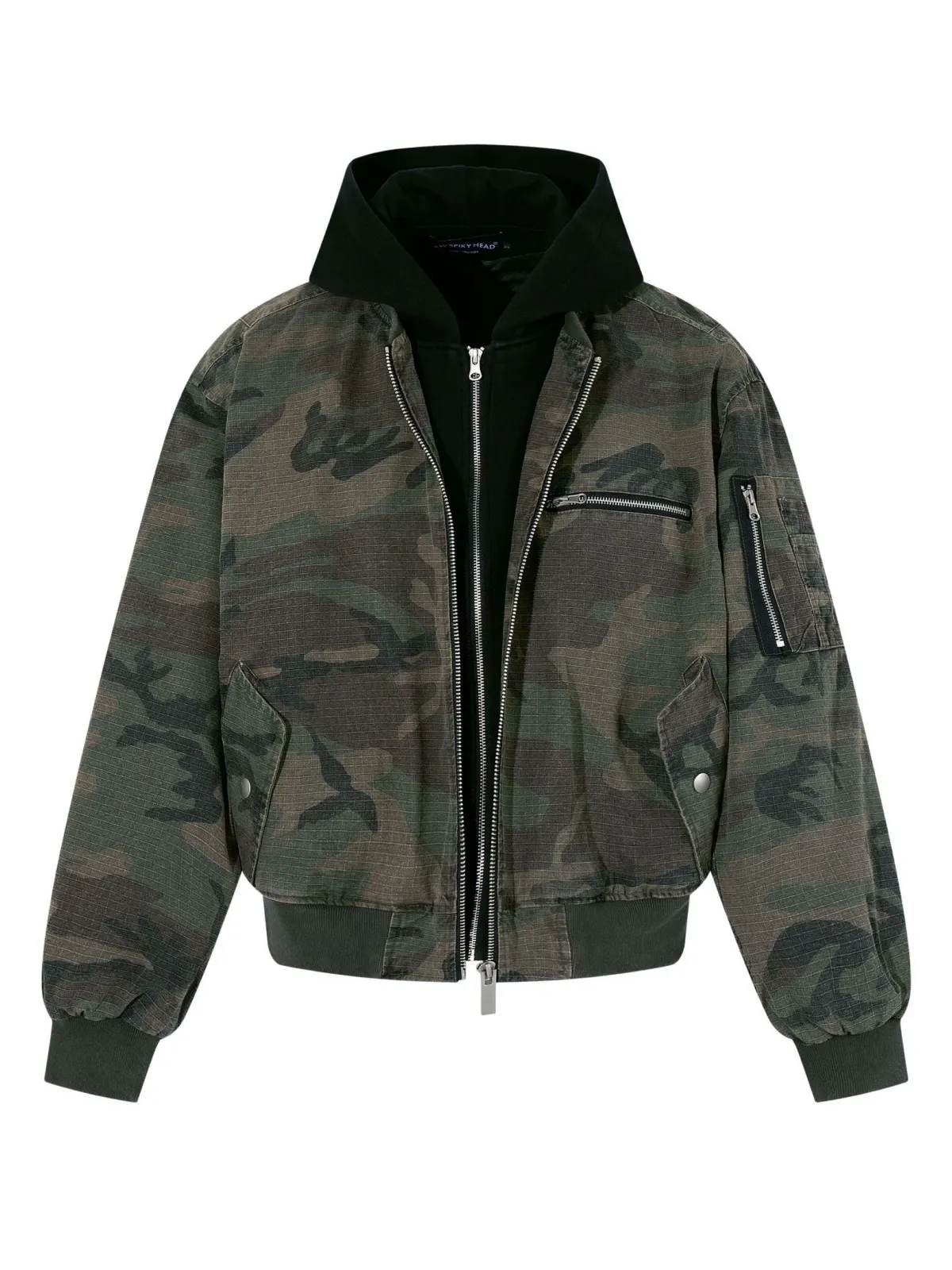 Куртка "MADE EXTREME Camo Hooded Jacket" - DL Studio